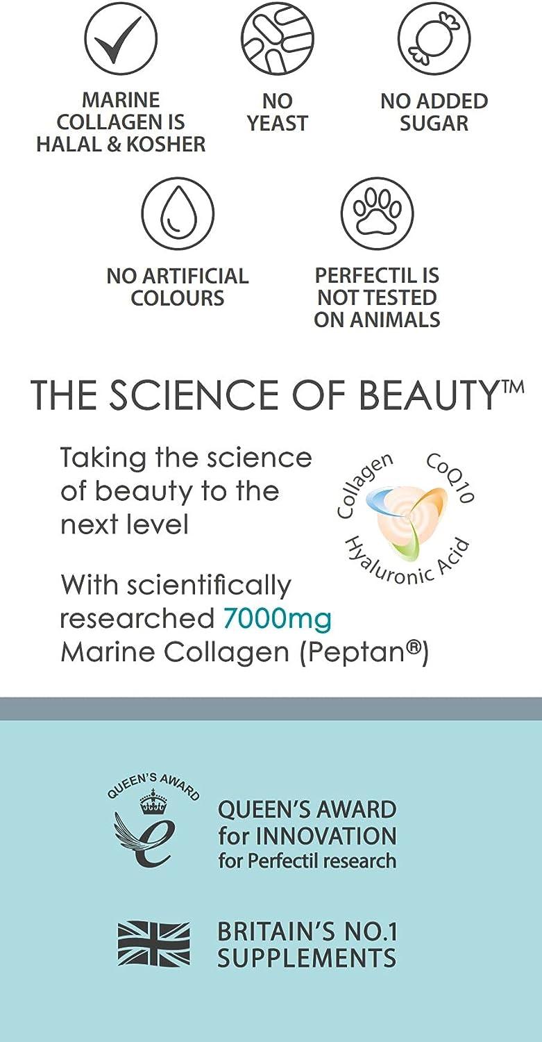 Vitabiotics Platinum Collagen Skin Drink - 10 x 50ml | Perfectil ...