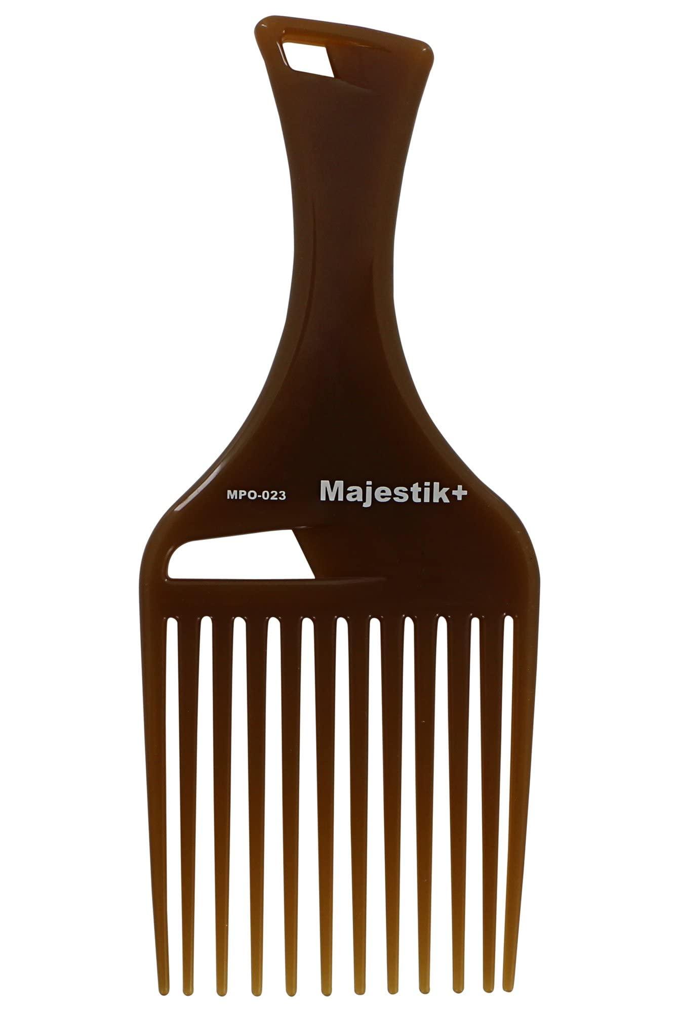 Argan Oil Infused Wide Tooth Afro Comb for Type 3A-4C Thick Curly Hair ...