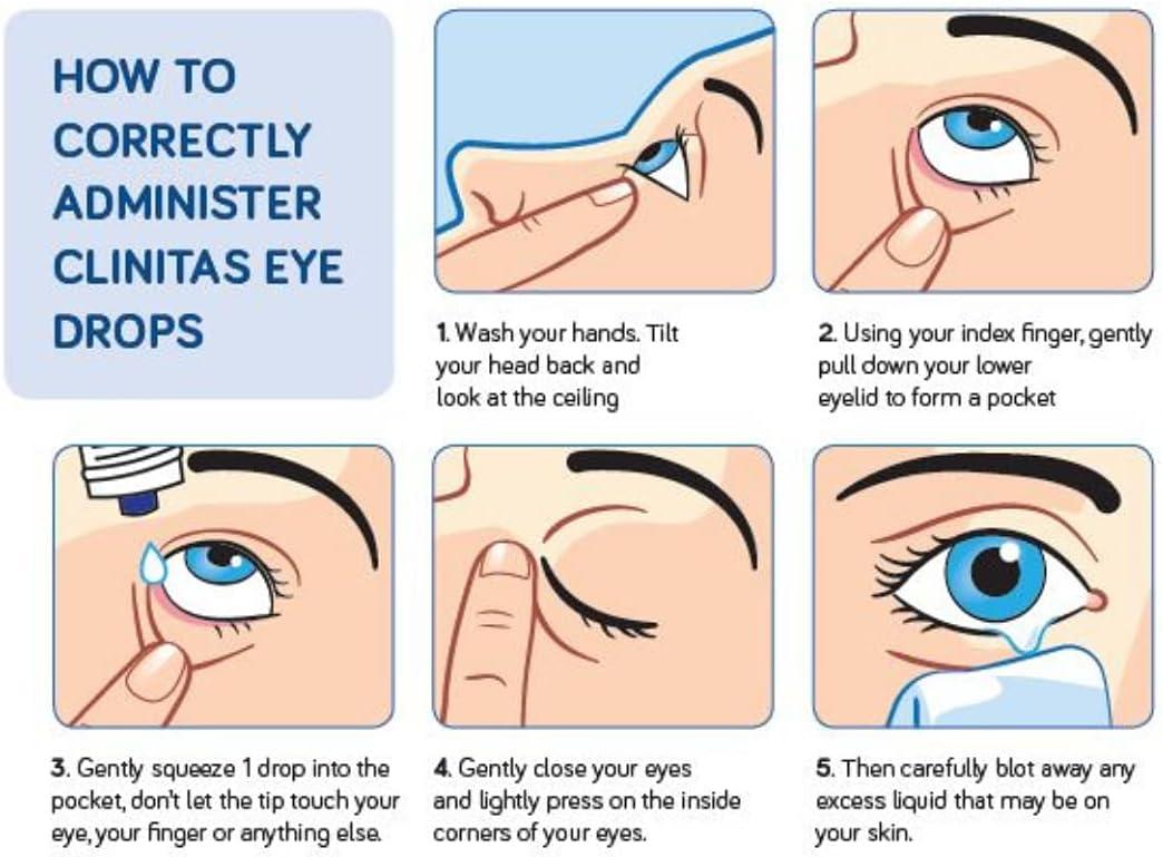 Clinitas 0.2% Soothe Eye Drops for Dry Eye - 30 x 0.5ml Vials ...