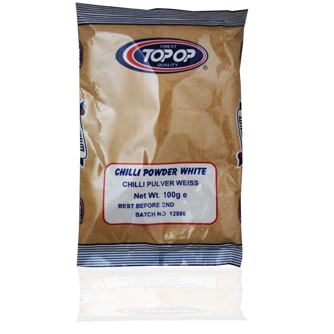 Top-Op White Chilli Powder 100g - Premium Quality Spice for Authentic ...