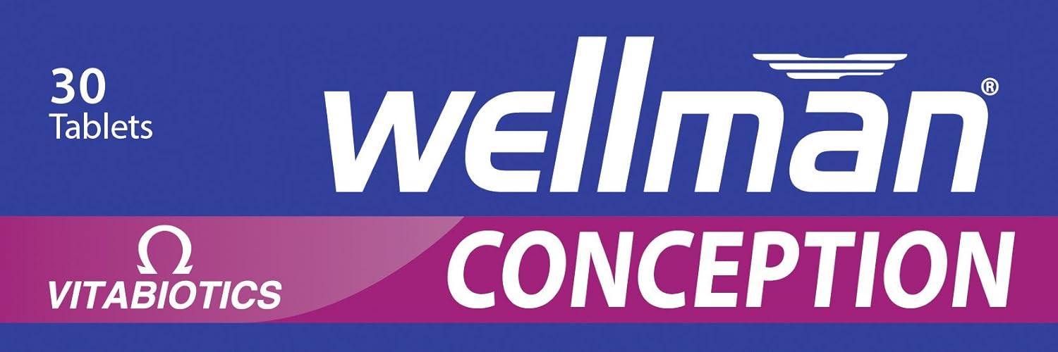 Wellman Conception Tablets 30 Capsules - Vitabiotics - 30 Servings ...