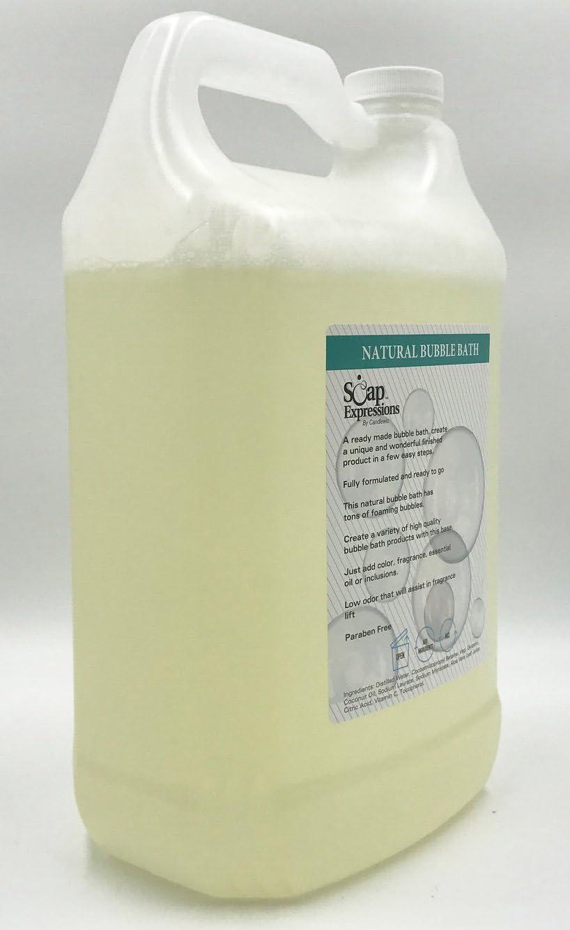1 Gallon Natural Bubble Bath - Luxurious and Relaxing Formula for a ...