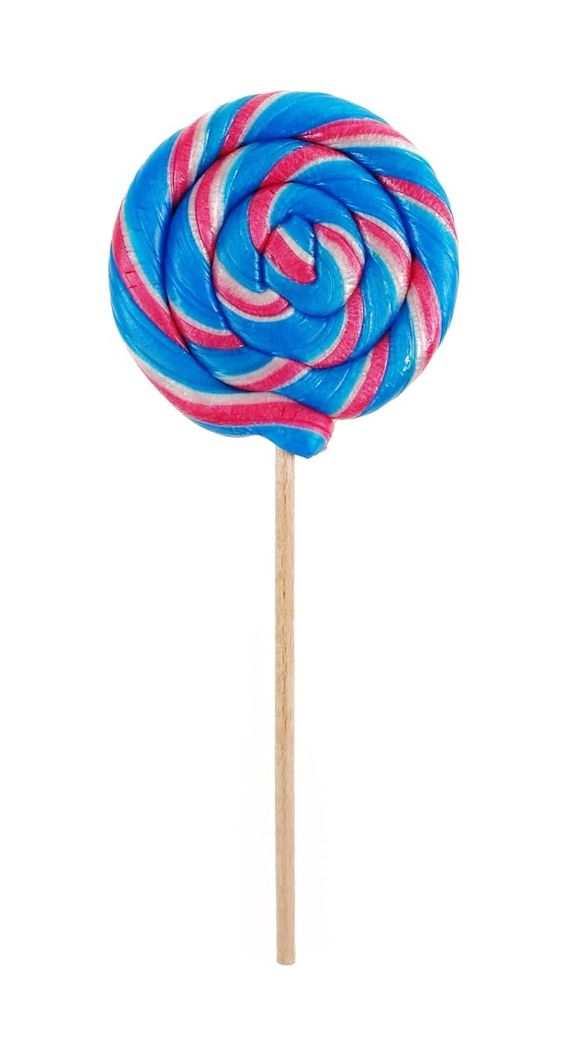 Shop Handmade Round Lollipops - Bubble Gum Flavor - 25g Set of 8 ...
