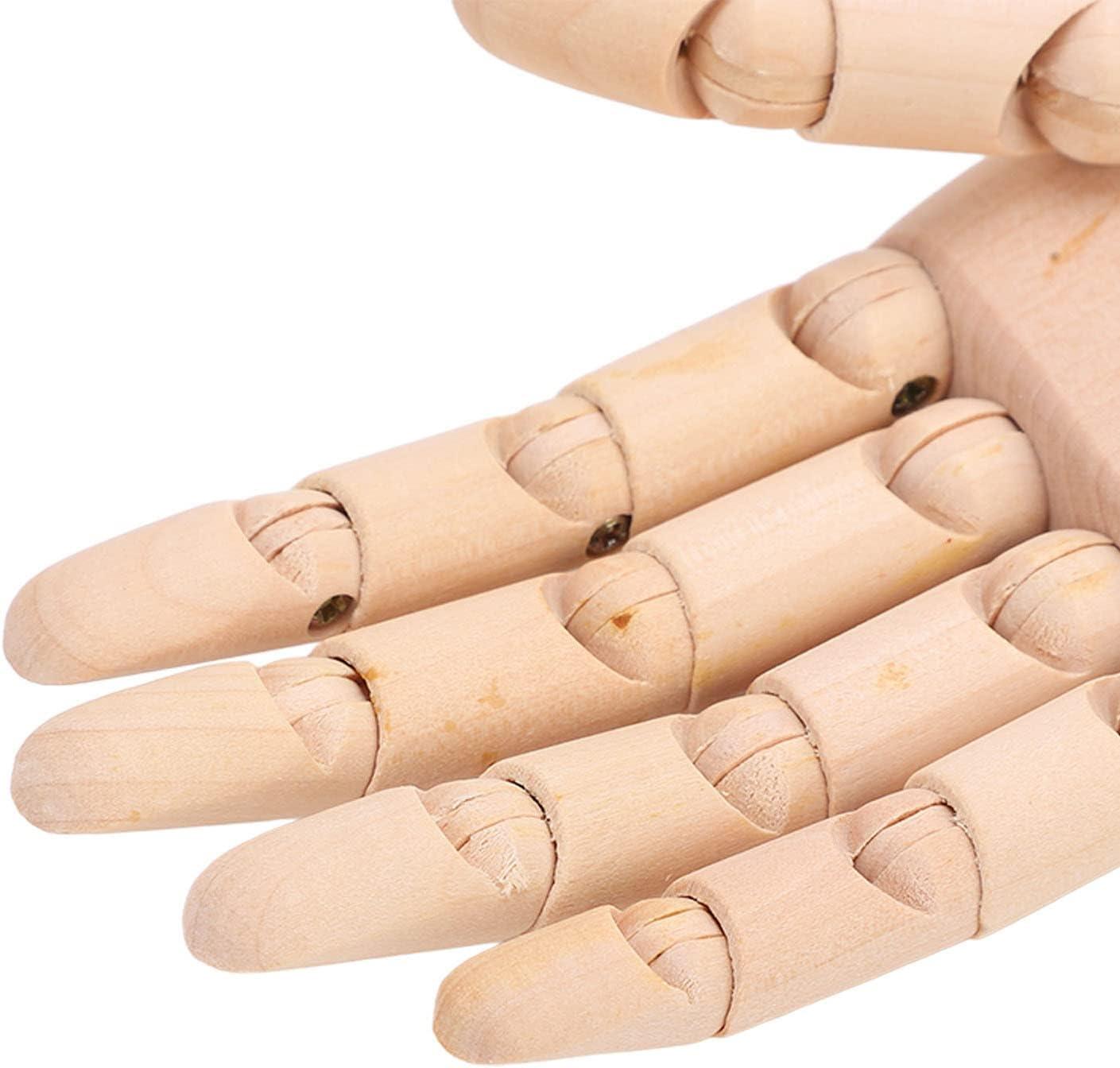 Pssopp Wooden Hand Model Drawing Mannequin Hand for Sketching Drawing ...