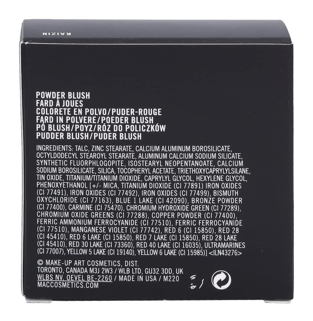 MAC Raizin Blush Powder - 6g/0.21oz | Long-lasting Matte Finish | Buy ...