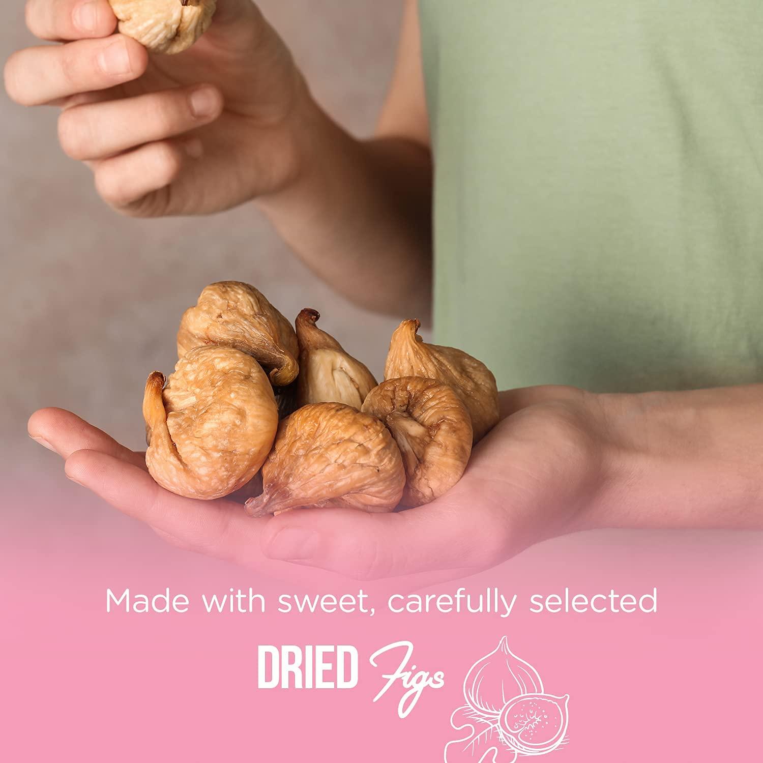 Fuel by Nature Dried Figs, 1 lb Box, Dried Figs, Organic No Sugar Added ...