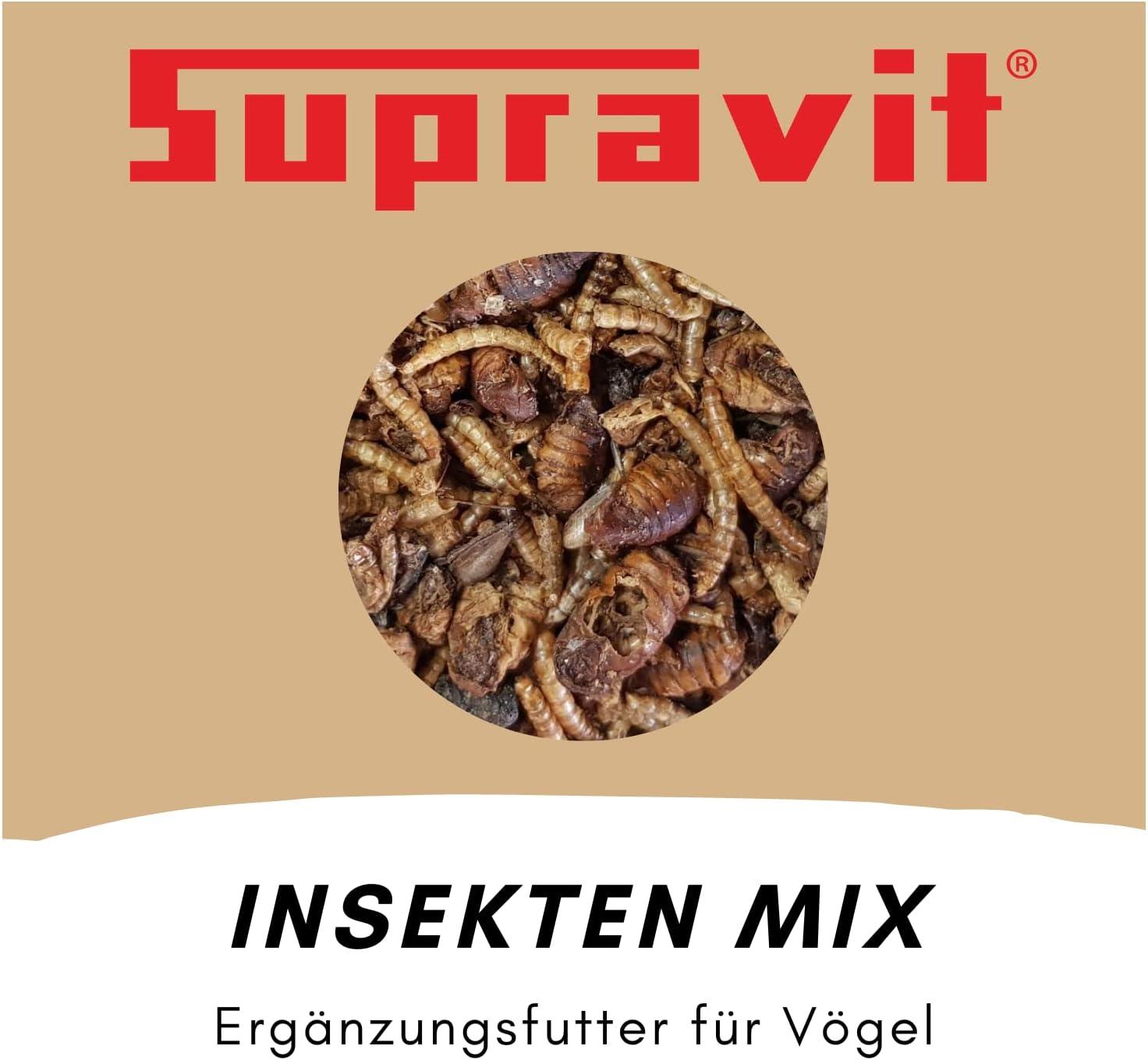 Supravit Bird Feed Insects Mix - Dried Insects 100g | High-Quality ...