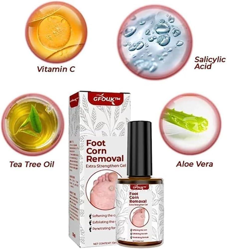 Footpro Extra Strength Corn Removal Gel 10ml - Set of 2 | Foot Corn ...