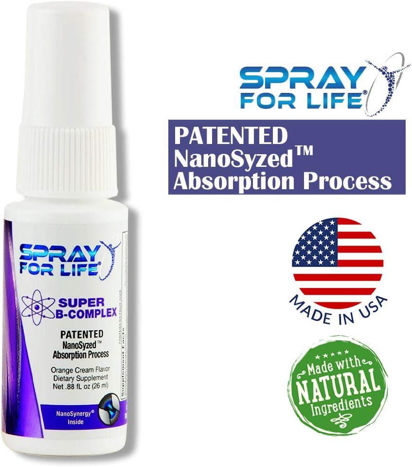 Super B-Complex Liquid Sublingual Vitamin Spray | Vegan & Non-GMO ...
