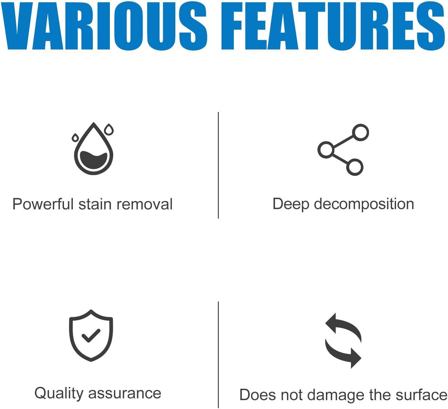 Toilet Active Oxygen Agent Toilet Cleaner Foam Powder Sink & Drain ...