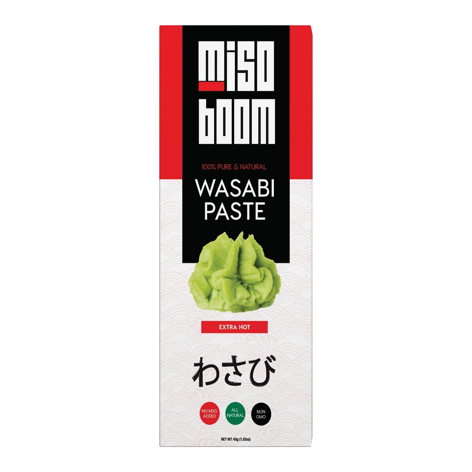 Authentic Japanese Wasabi Paste 1.5 oz - Premium Horseradish Sauce for ...
