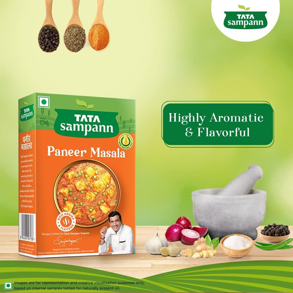 Tata Sampann Indian Spices Pure Paneer Masala 100g | Buy Now with ...