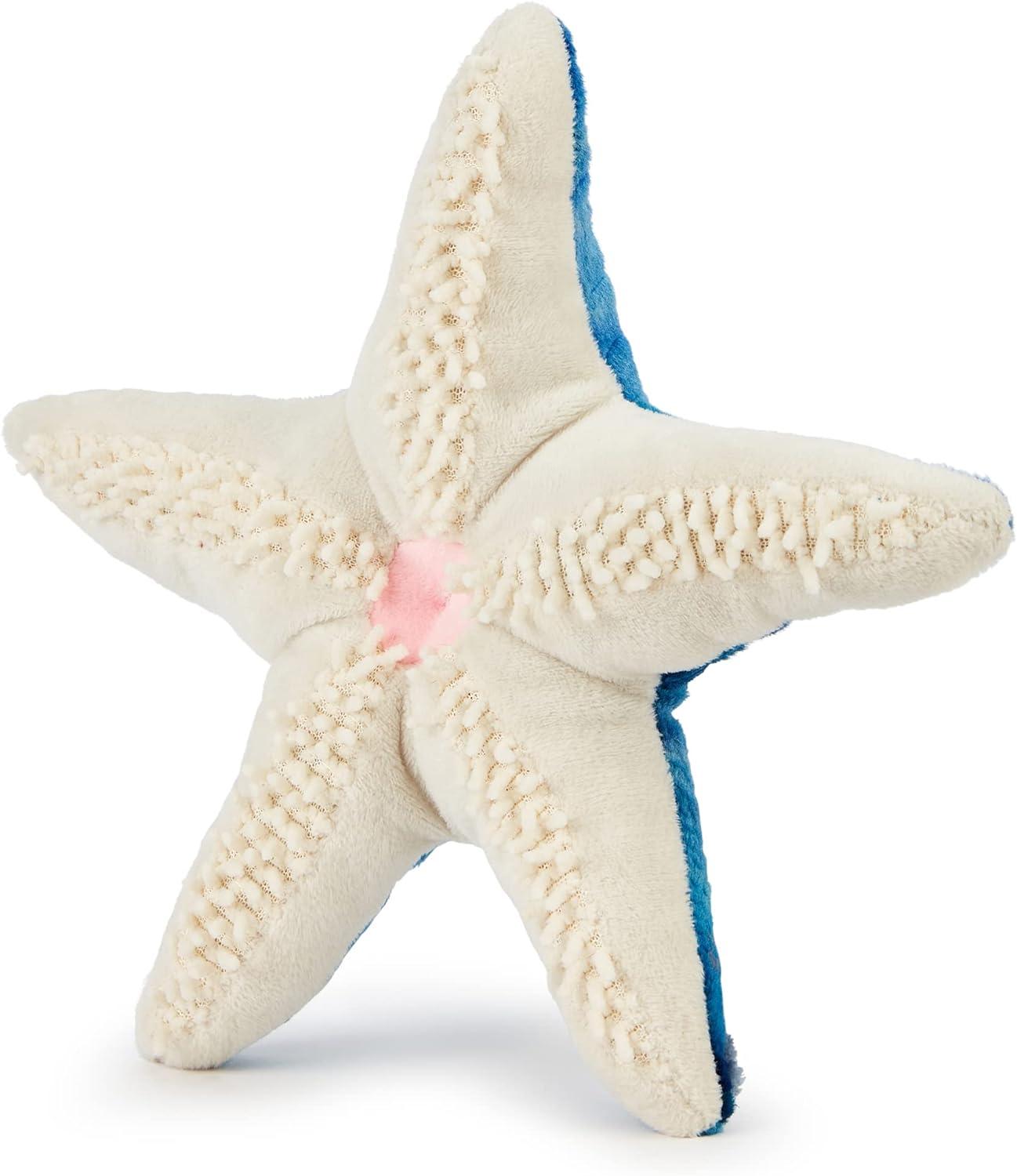 Zappi Co 25cm Blue Starfish Plush Toy - Safari Animals Collection for ...