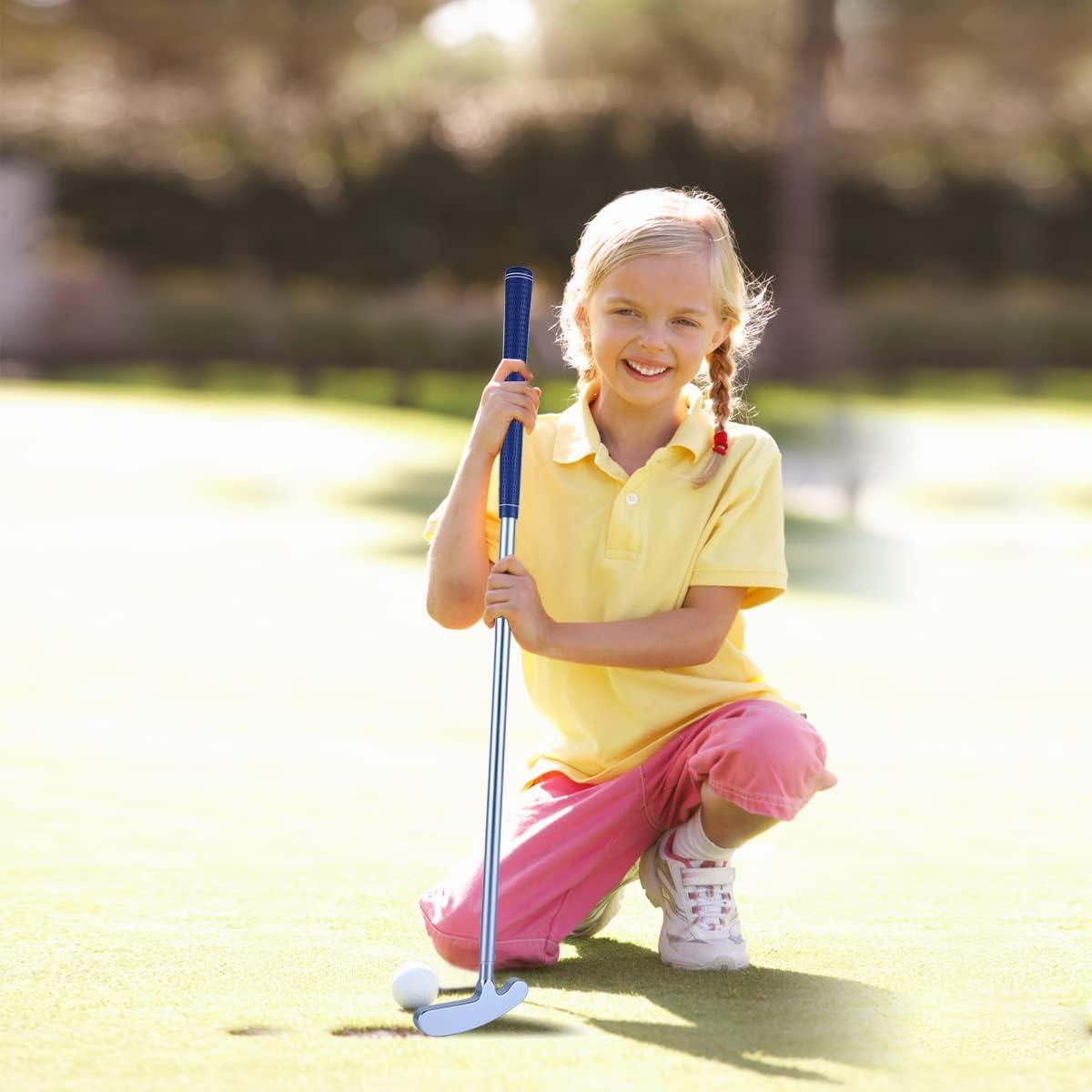 Wassteel Kids Golf Clubs-6063 Aluminum Alloy Left Handed Putter Set for ...