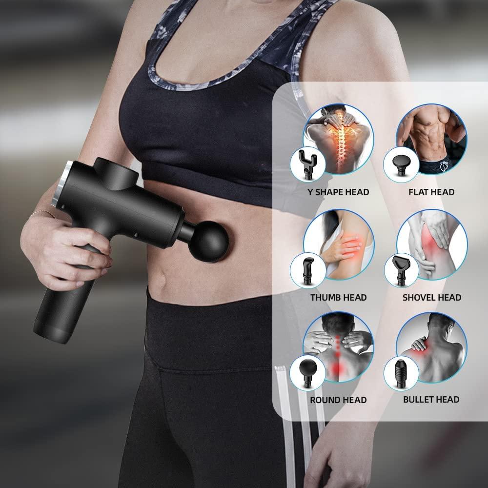 Youdgee Deep Tissue Massage Gun for Pain Relief - 30 Speed Levels ...