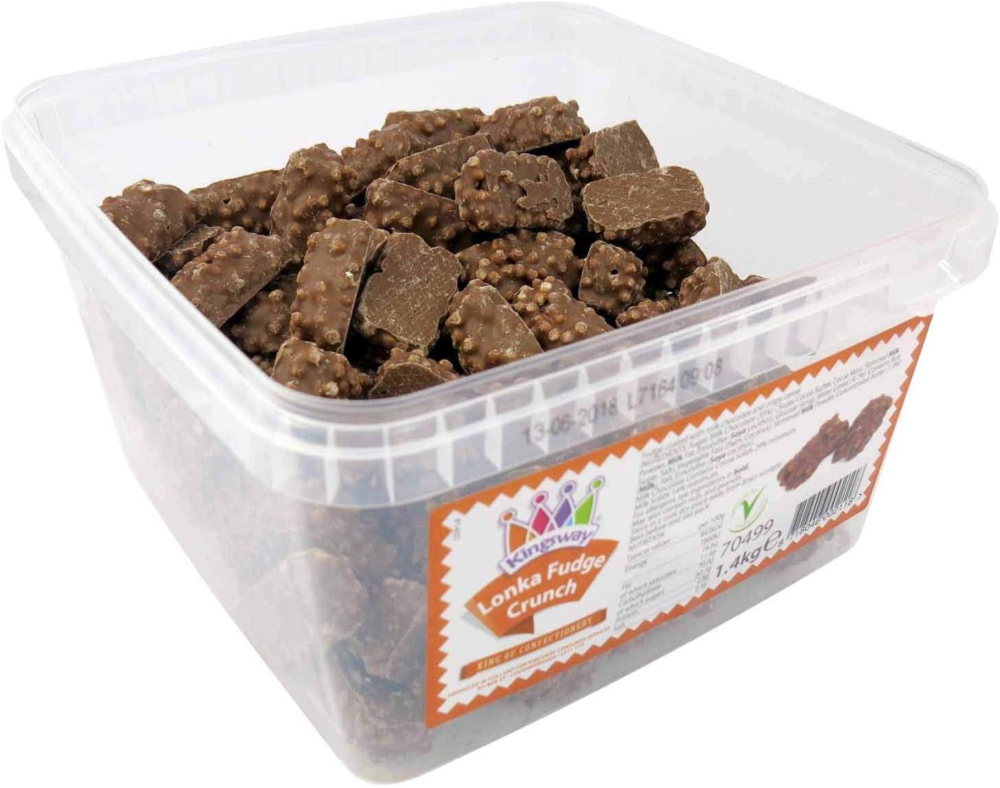 Fudge Crunch 1.4 Kilo Tub | Buy Now with Express International Delivery ...