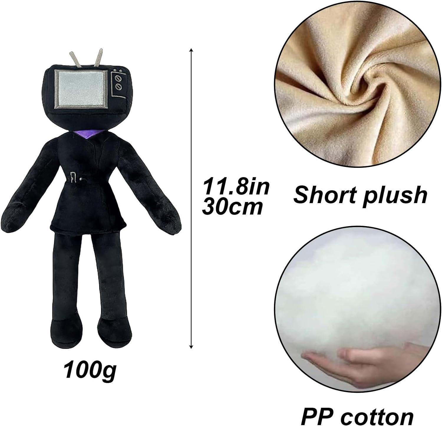 Skibidi Toilet Plush Toys - Stuffed Figure Set for Game Fans - Funny ...