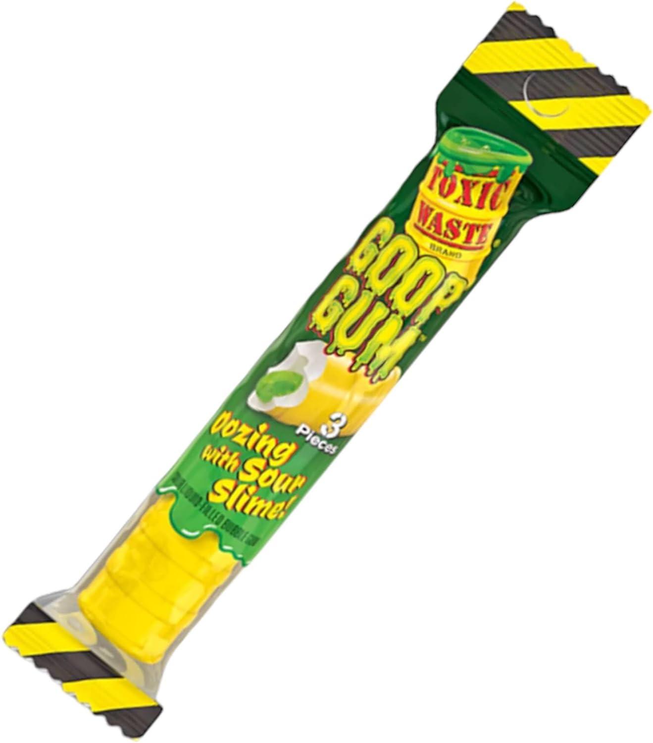 Toxic Waste Goop Gum with Super Sour Ooze Slime Center 43g - 3 ...
