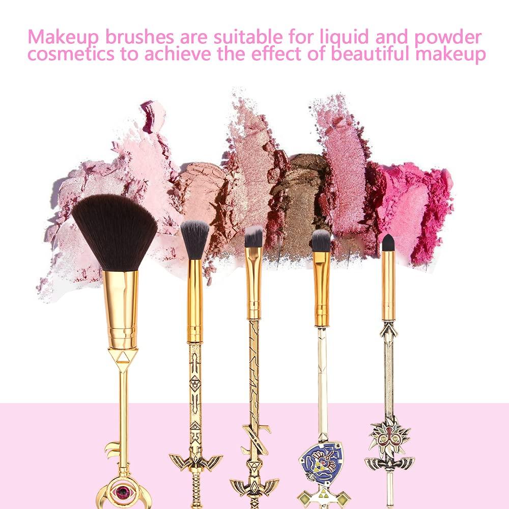 The Legend of Zelda Ocarina of Time Makeup Brush Set - Zelda Fans' Must ...