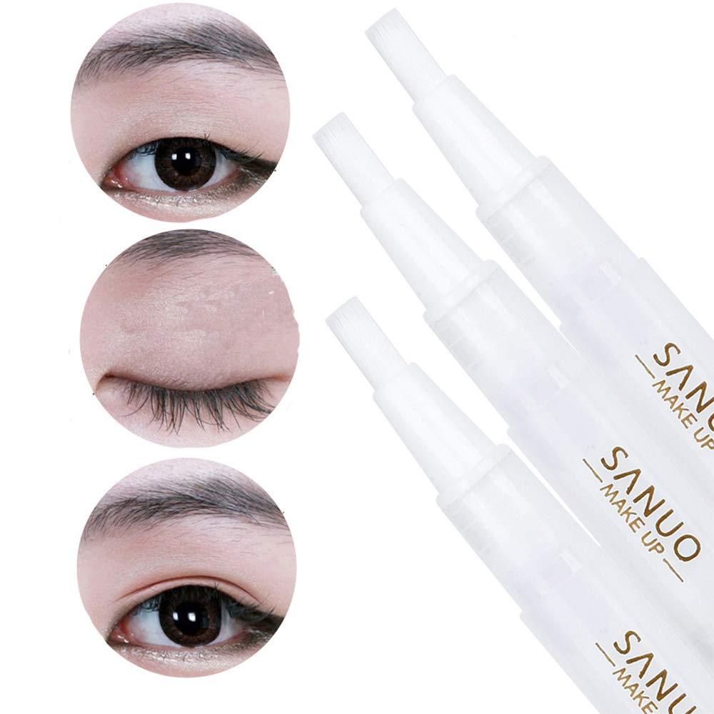 Natural Waterproof Double Eyelid Glue Pen | Long Lasting Adhesive for ...