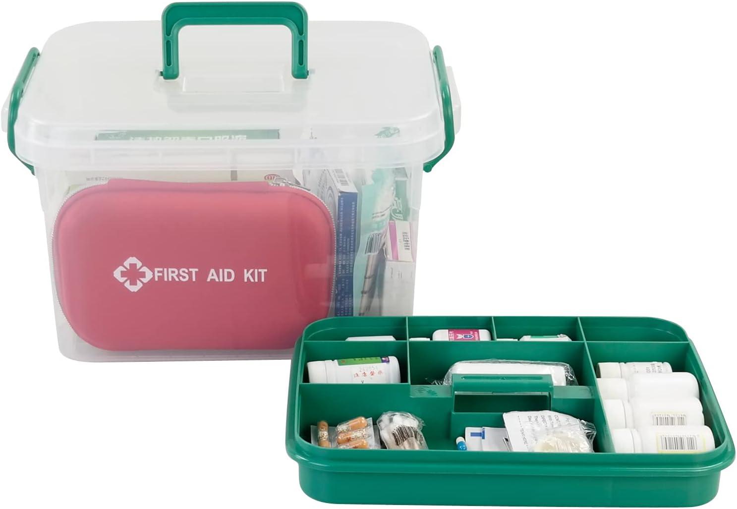 Idomy Lockable Medication Box - Family First Aid Organizer | Buy Now ...