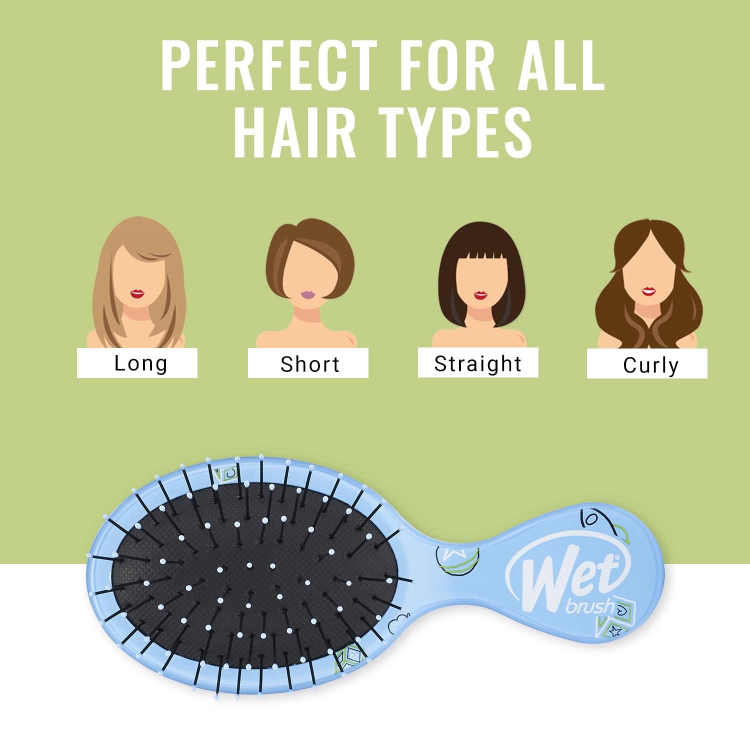 Pixar Squirt Detangler Hair Brush - Buzz Lightyear Mini Brush with ...