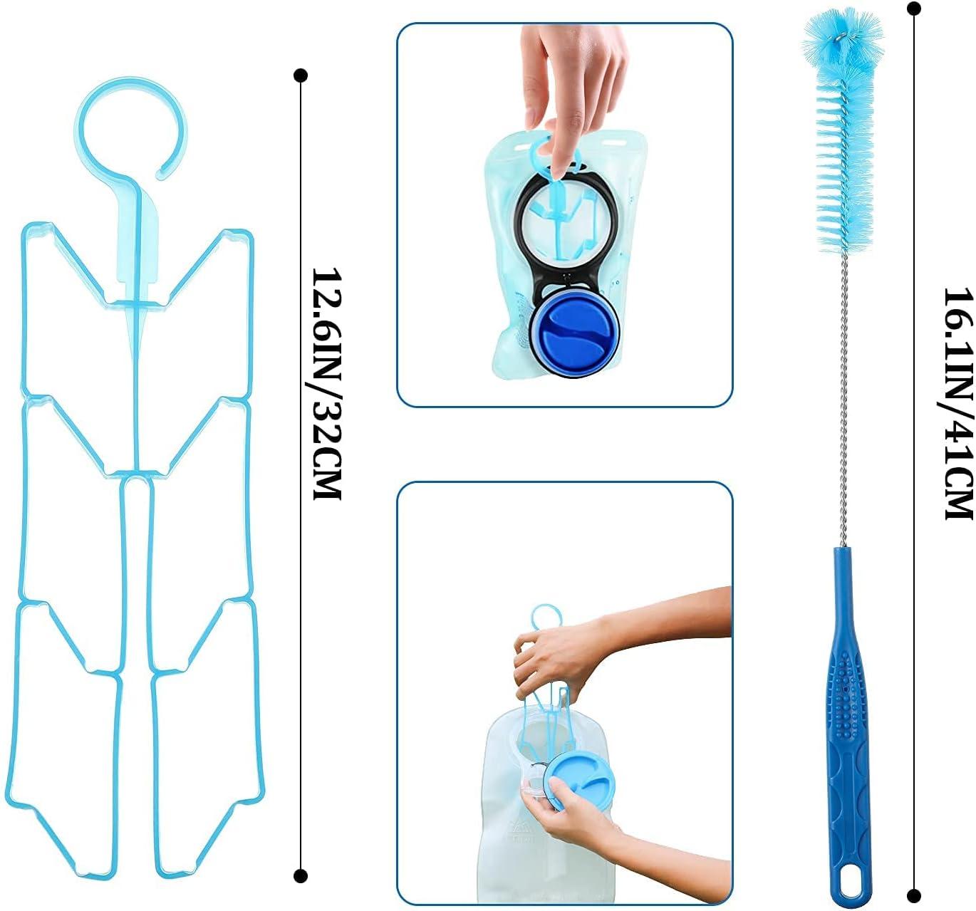 2 Pack Hydration Bladder Cleaning Kit - 10 in 1 Water Bladders Cleaner ...