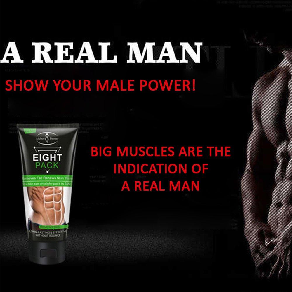 AICHUN BEAUTY Men Women Abdominal Muscle Cream Anti Cellulite Slimming ...