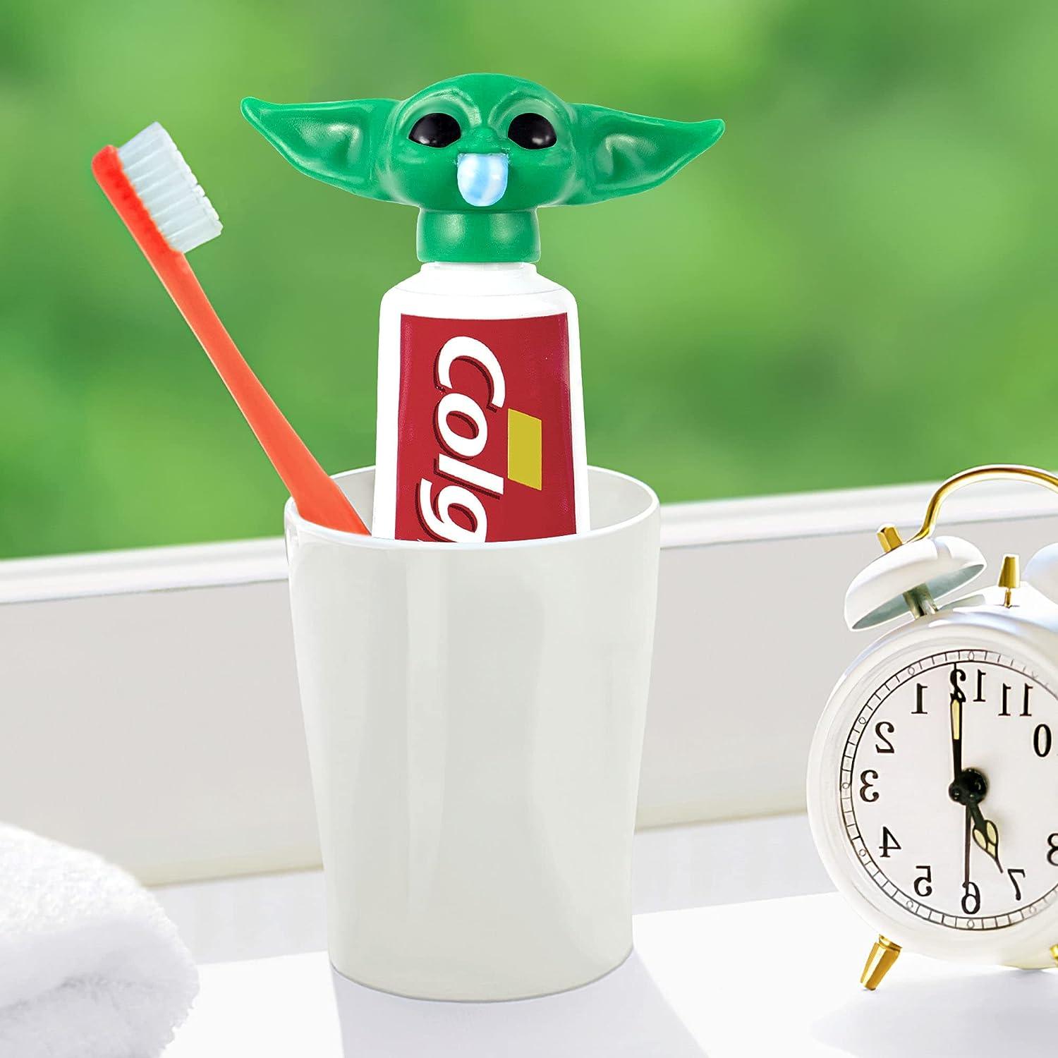 Hovoten Baby Toothpaste Topper Dispenser - Silicone Funny Toothpaste ...