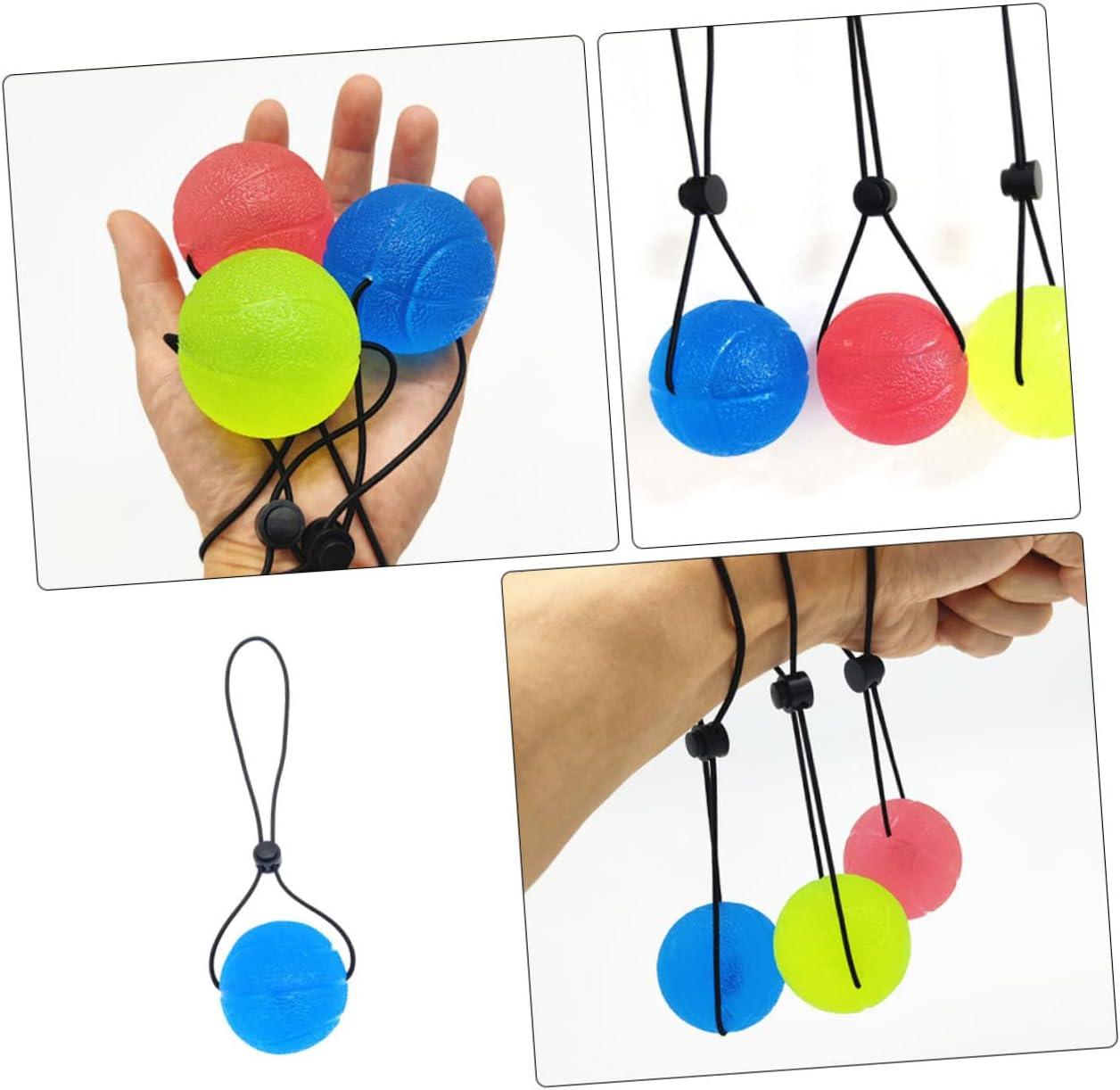 Beavorty 4-Piece Handle Ball Set - Finger Strengthening Squeeze Balls ...