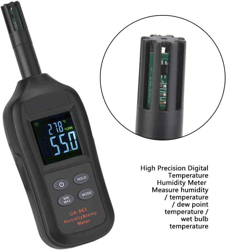 UA963 High-Accuracy Temperature & Moisture Measuring Device ...