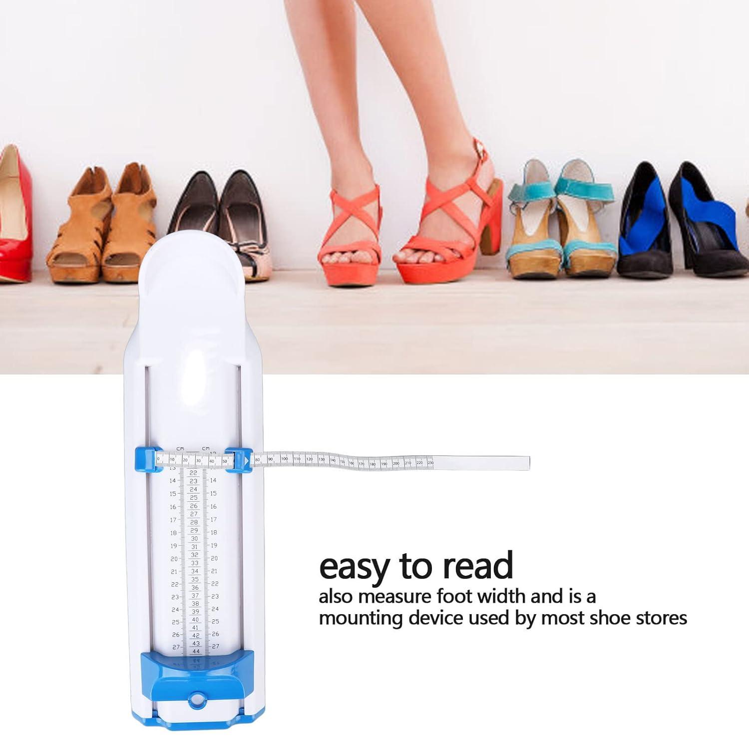 ANGGREK Portable Foot Measuring Device for Adults - Accurate Shoe Size ...