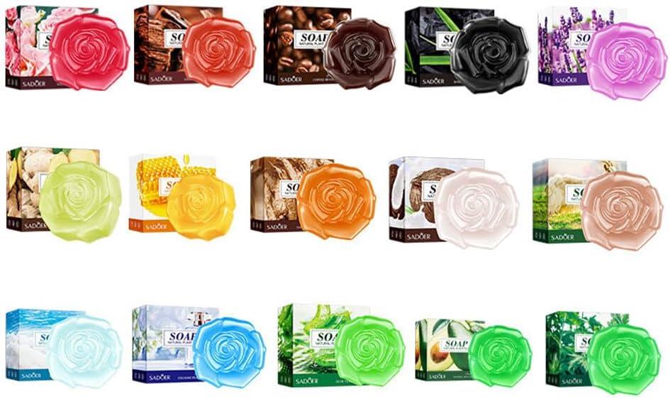 Natural Herbal Essence Soap Flower Essential Oil Soap Shower Herbal ...