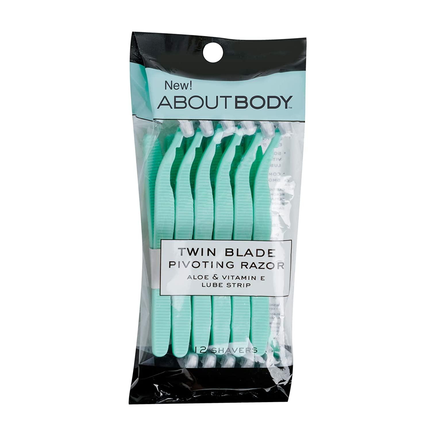 Kai Disposable Razors for Women - 12 Shavers, Pivoting Head with Aloe ...