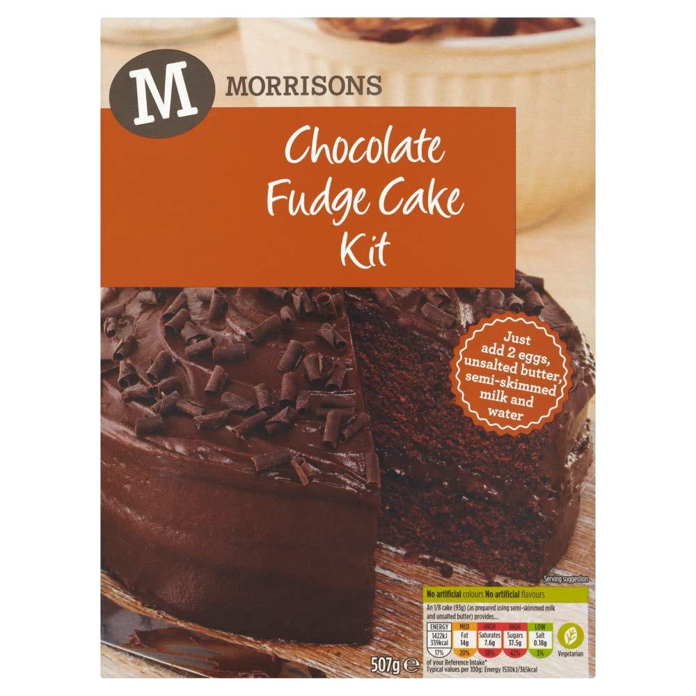 Morrisons Chocolate Fudge Cake Kit 507g