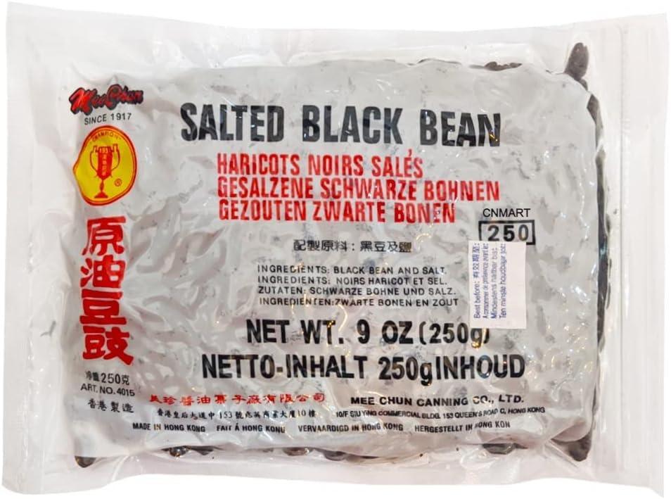 CNMART Mee Chun Salted Black Bean 250g (9oz) Bag | Buy Now with Express ...
