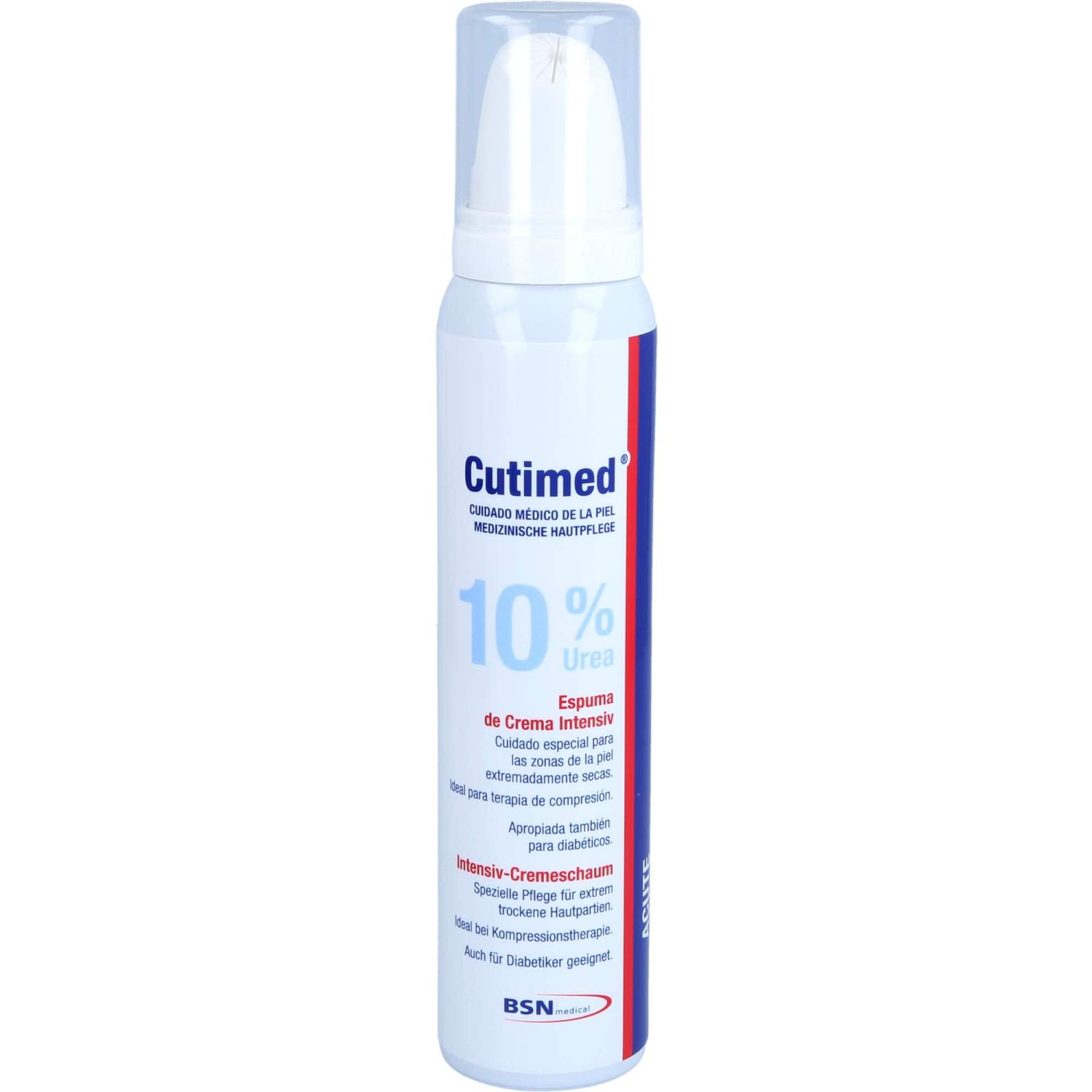 Cutimed Acute Intensive-Cremeschaum 10% Urea 125 ml Foam | Buy Now with ...