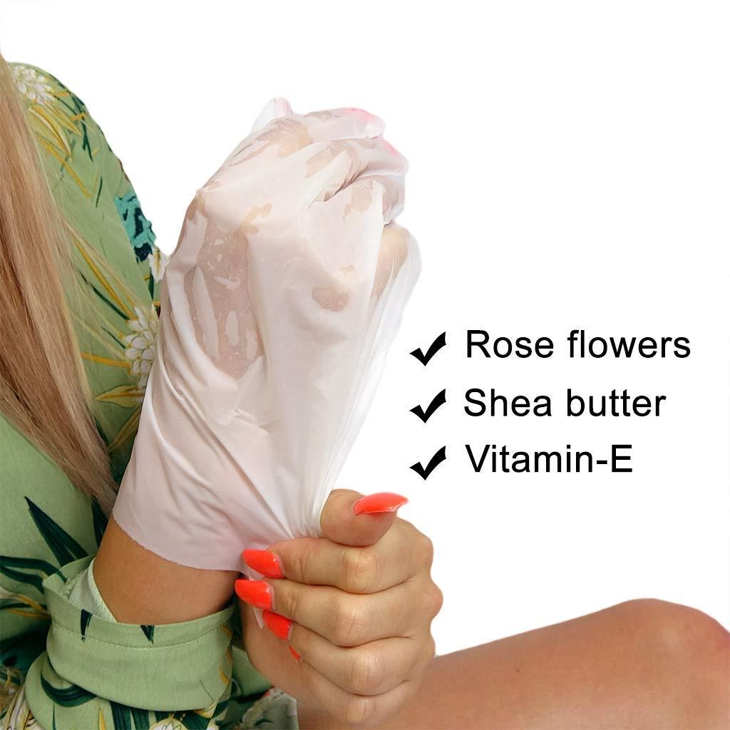 Korean Moisturizing Hand Mask with Shea Butter Spa Treatment - 3 Pack ...