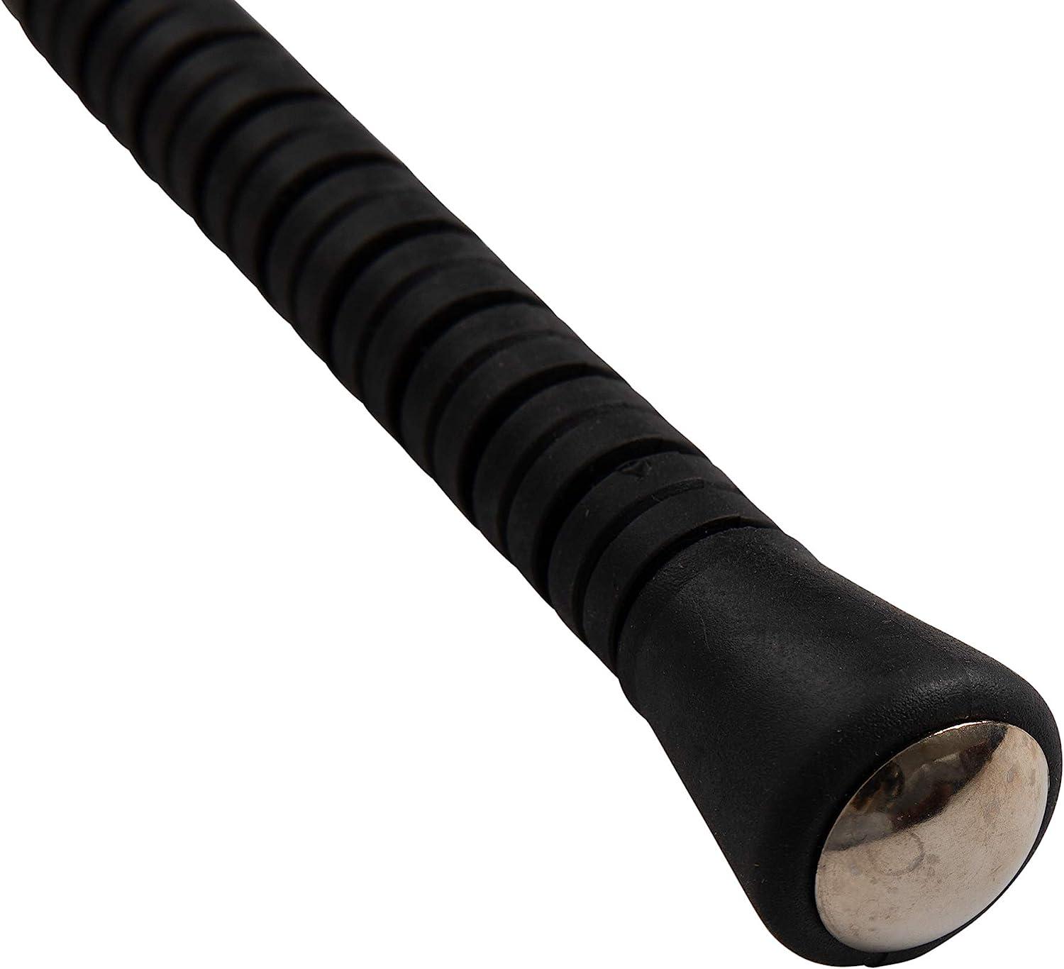 Huntley Equestrian Rubber Handle Jumping Bat - Black - 18 Inch - Made ...