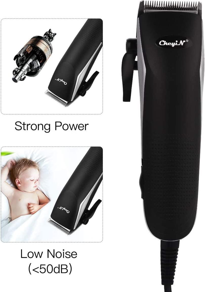 CkeyiN Professional Corded Hair Cutting Kit for Men | Barbers Grooming ...