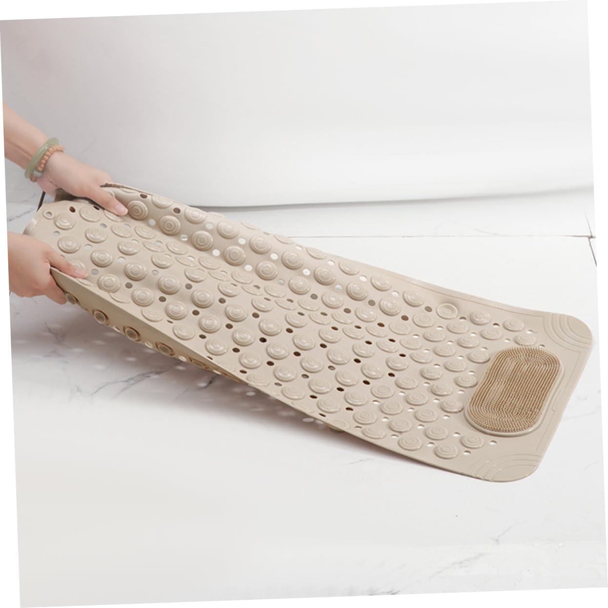 UKcooco Foot Scrubbing Mat Ultimate Shower Foot Massage & Cleaner with ...
