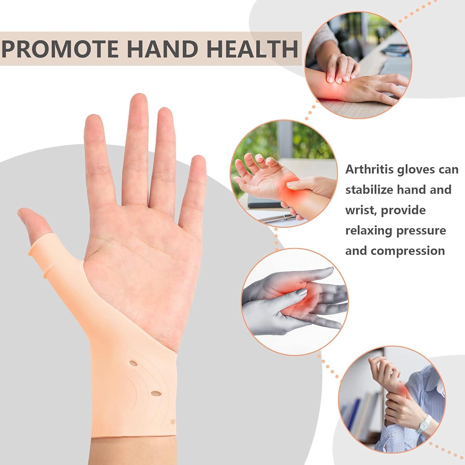Nuanchu Gel Wrist Thumb Support Braces - Unisex Waterproof Compression ...
