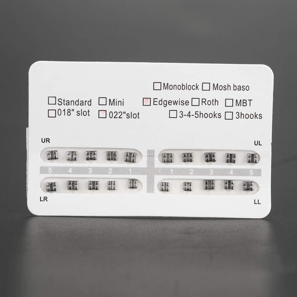 Dental Orthodontics Brackets Braces 10 Packs Metal Dental Teeth ...