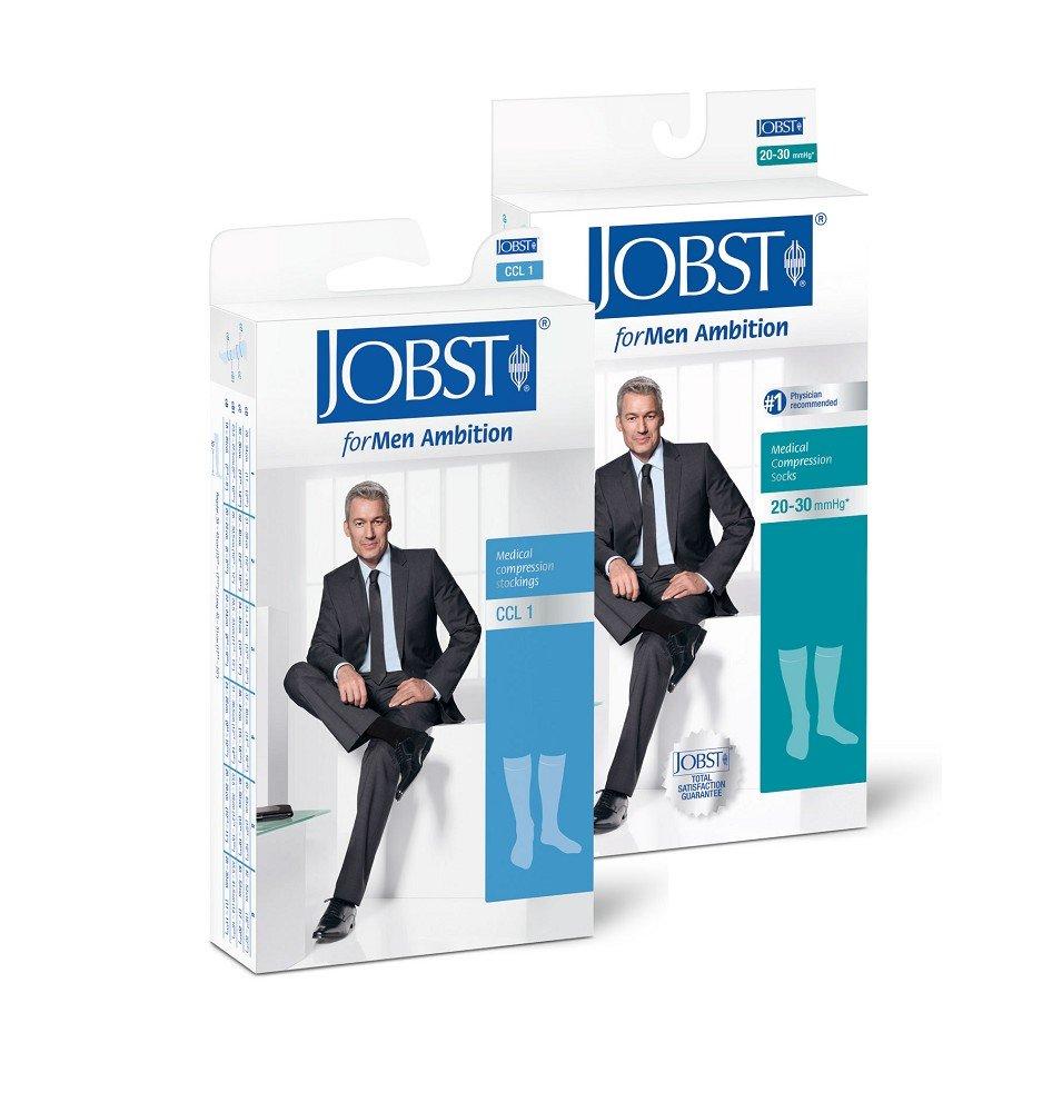 Jobst Shapes Ambition Men Compression Stockings II Anthracite Long ...