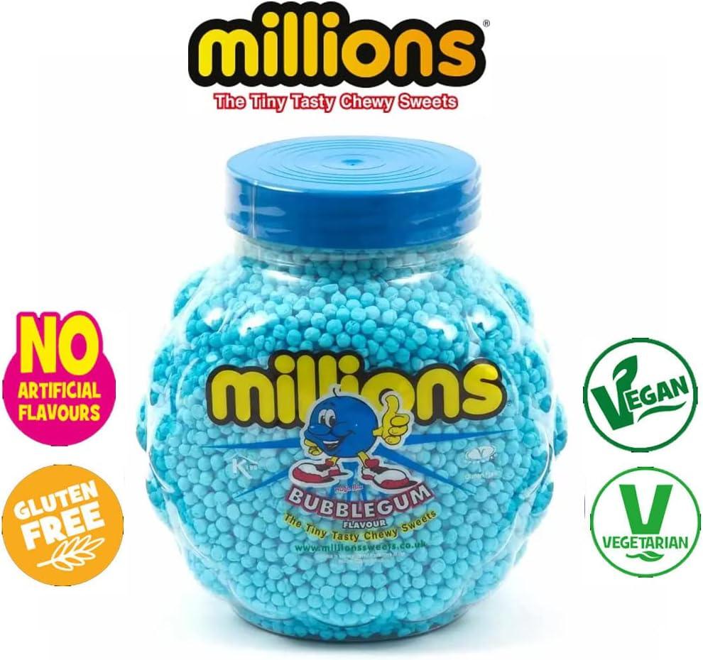 Millions Chewy Sweets Candy Jars Different Flavoured Sweets Collection ...