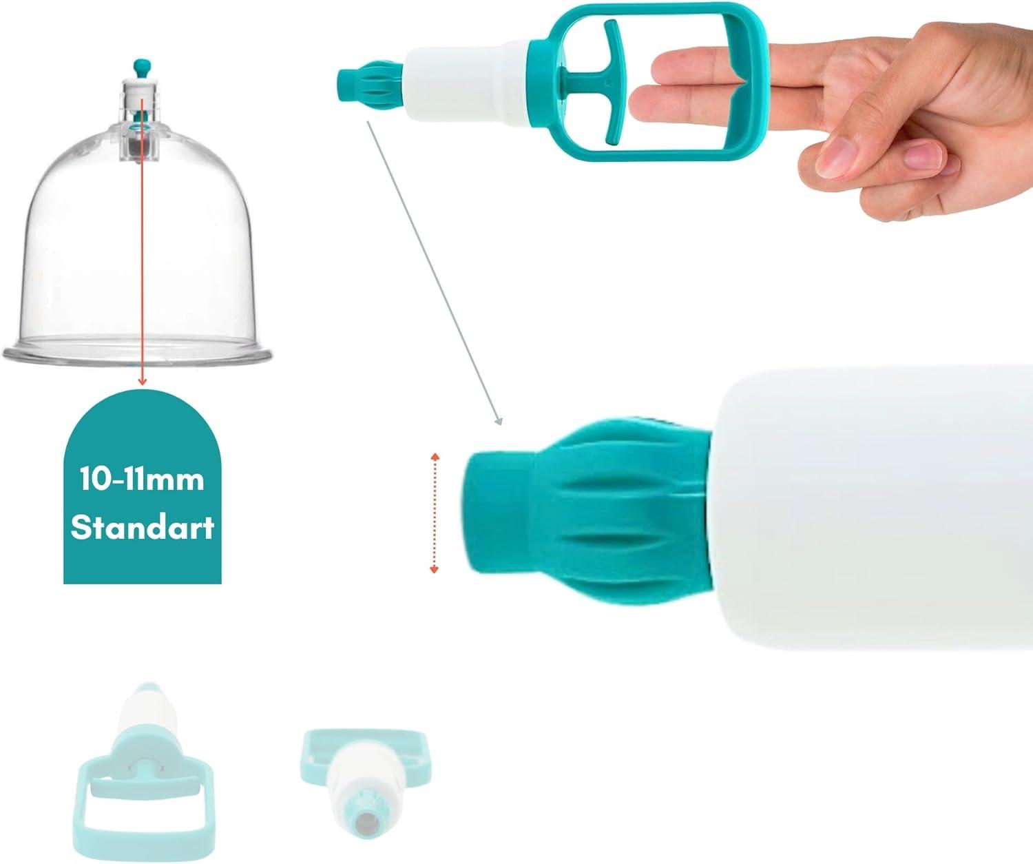 Mavi Mini Cupping Set - 250 Glasses Derby Blades & Pump | Hijama ...