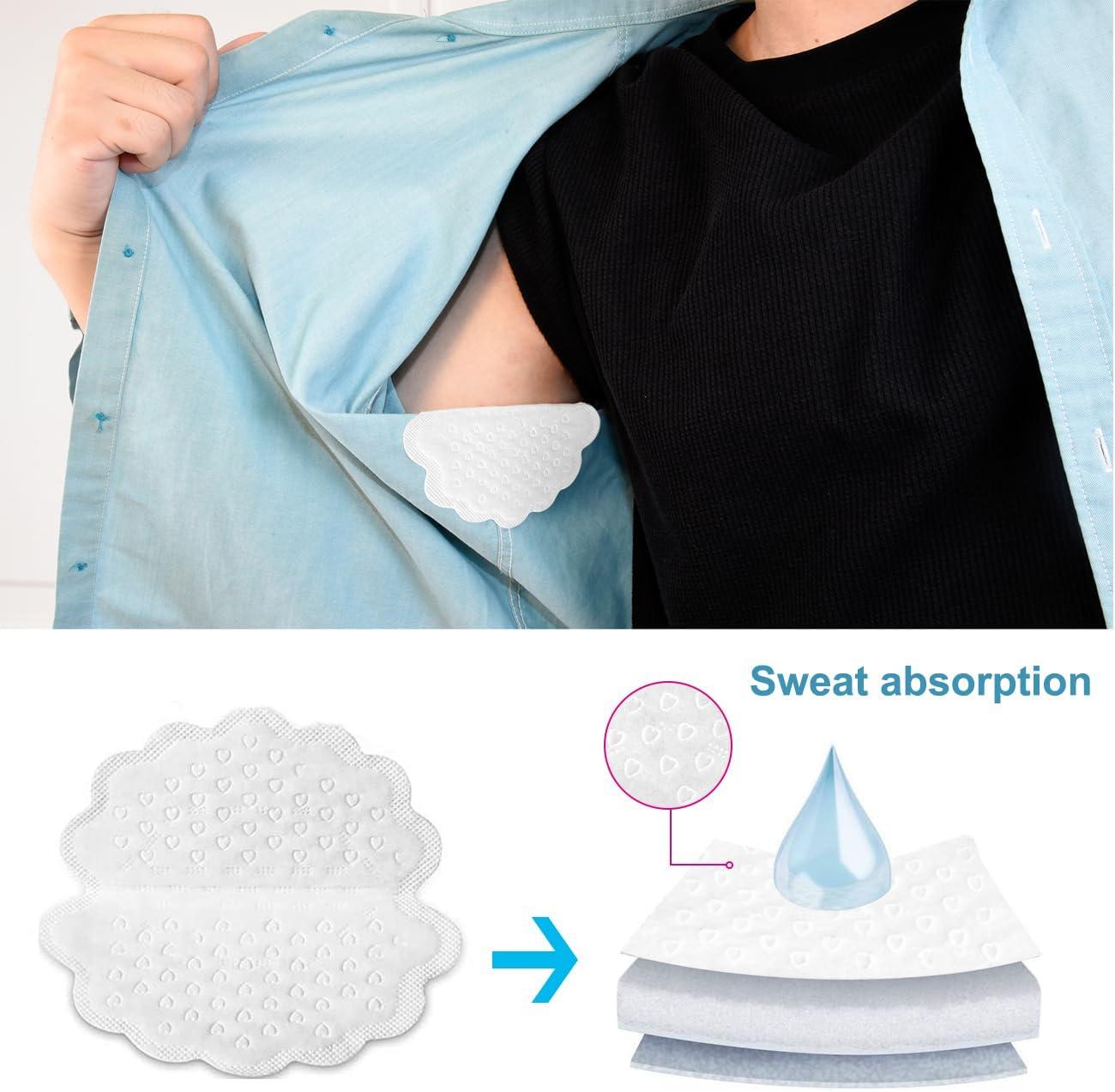 Armpit Sweat Pads - Disposable Underarm Sweat Pads - Antiperspirant ...