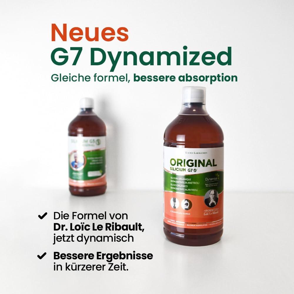 Buy G7 Original Vegan Liquid Silicon Supplements - Improved Formula for ...