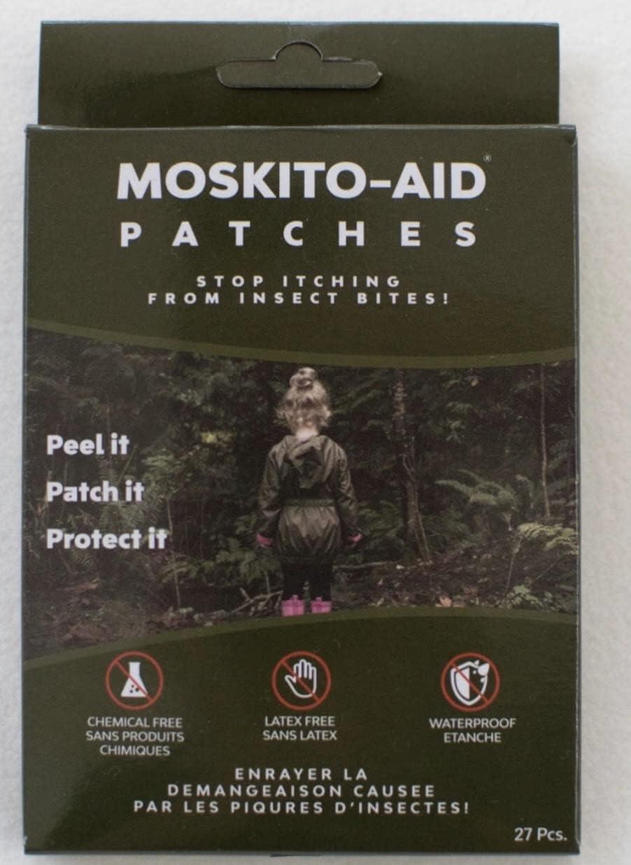 Moskito-Aid Itch & Scratch Relief Patches - Bug & Mosquito Bite Relief ...