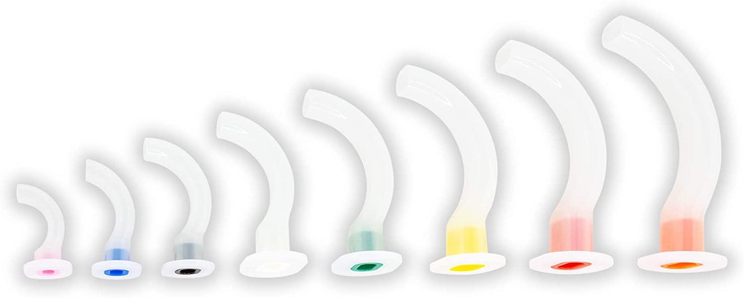 LINE2design Guedel Oral Airway Kit - Multi-Color Disposable Gas Guide ...